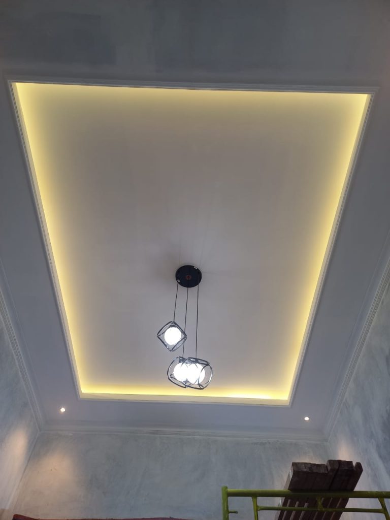 Contoh Plafon Gantung (Up Ceiling dan Drop Ceiling) | Plafon Kita Salatiga